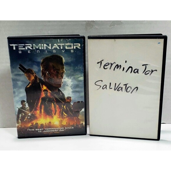 Source Unknown | Media | Terminator Genisys Salvation Dvd Lot Action ...